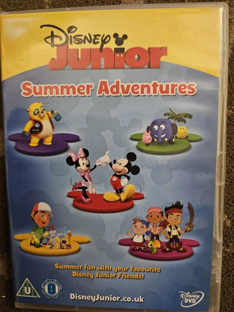DISNEY JUNIOR SUMMER Adventures Dvd Mickey Mouse / Oso / Handy Manny ...