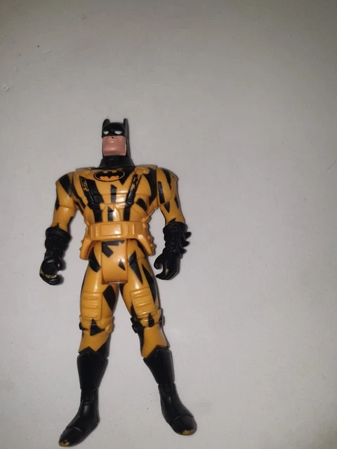 RARE VINTAGE 12& Batman Action Figure 1994 Yellow And Black Kenner DC ...