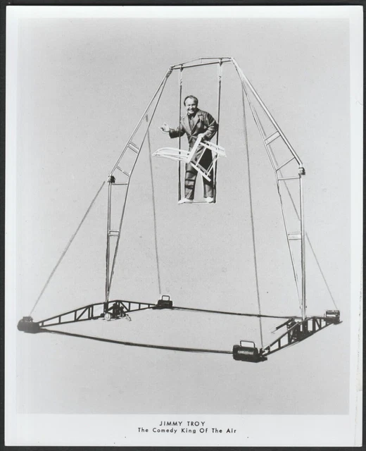 1960S JIMMY TROY Original Photo Still Comedy King of the Air Aerial ...