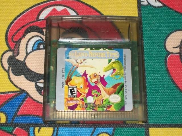 THE LAND BEFORE Time (Nintendo Game Boy Color) GBC Authentic/Cleaned Gameboy £10.00 - PicClick UK