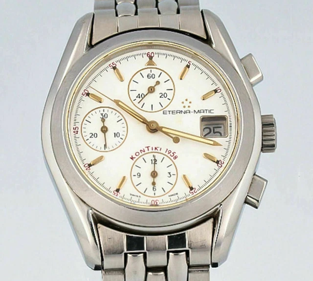 ETERNA VINTAGE MATIC konTiki 1958' Automatic Chronograph 36mm - 685 1575 41 EUR 1.920,13 ...