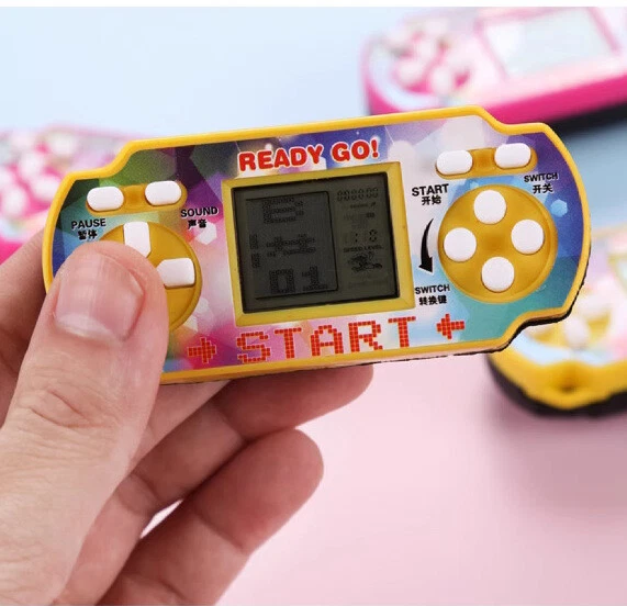 RETRO TETRIS HANDHELD Game Console Vintage Portable 80s Student Gift ...