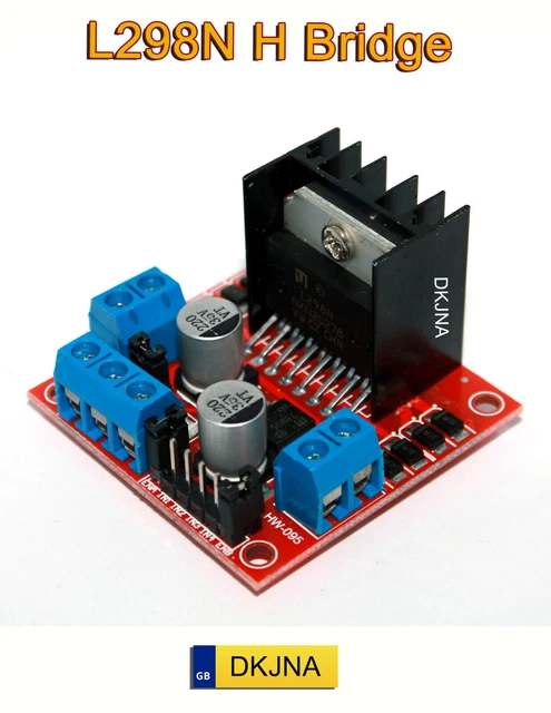 L298n Dual H Bridge Dc Stepper Motor Driver Controller Board For Arduino Esp32 £465 Picclick Uk