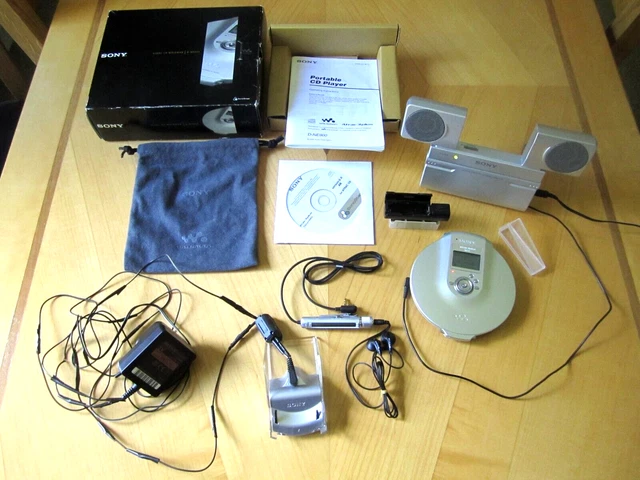 SONY ATRAC CD Walkman D-NE900 y sistema de altavoces activos Sony - SRS ...
