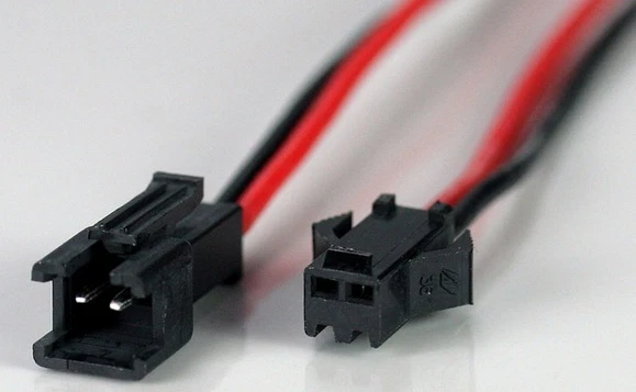 JST TYPE 12 Volt Dc 2 Pin Plug Socket Connector Cable Wire 22 Awg £1.99 ...