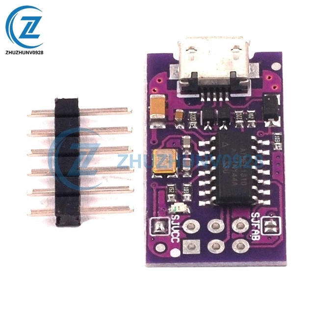 MICRO USB 5V Tiny AVR ISP ATtiny44 USBTinyISP Programmer for Arduino ...