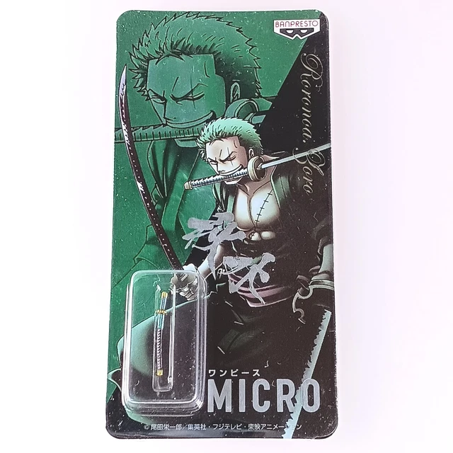 SHUSUI RORONOA ZORO One Piece Micro Figure Giapponese dal Giappone F/S ...