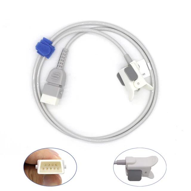 PEDIATRIC CHILDREN FINGER Clip SPO2 Finger Sensor Probe 9 pin Fit For ...