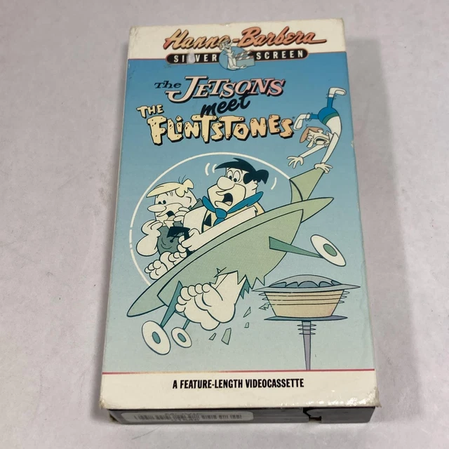 THE JETSONS MEET The Flintstones Animated Movie 1987 VHS Hanna Barbera ...