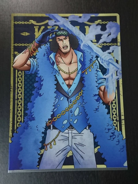 ONE PIECE A4 Clear File Folder Kuzan Aokiji 20th anniversary £12.55 ...