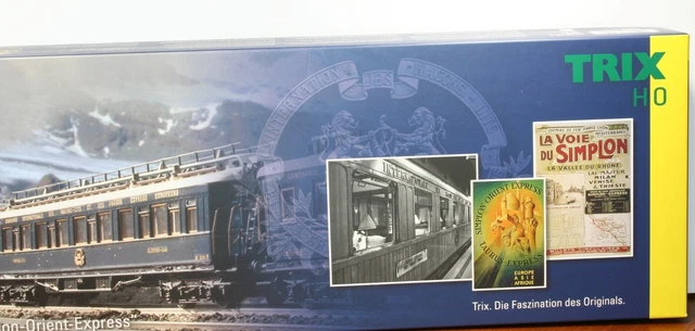 #182 TRIX ART. 23220 Schnellzugwagen-Set 2 "Simplon-Orient-Express" CIWL Ep. 2 EUR 900,00 ...