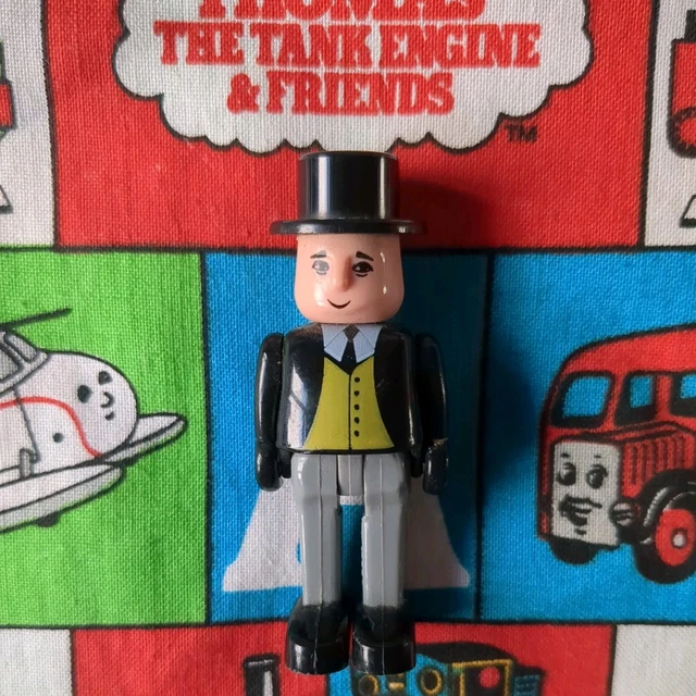 TOMY THOMAS THE Tank Engine Sir Topham Hatt/ Fat Controller Figure 1988 ...