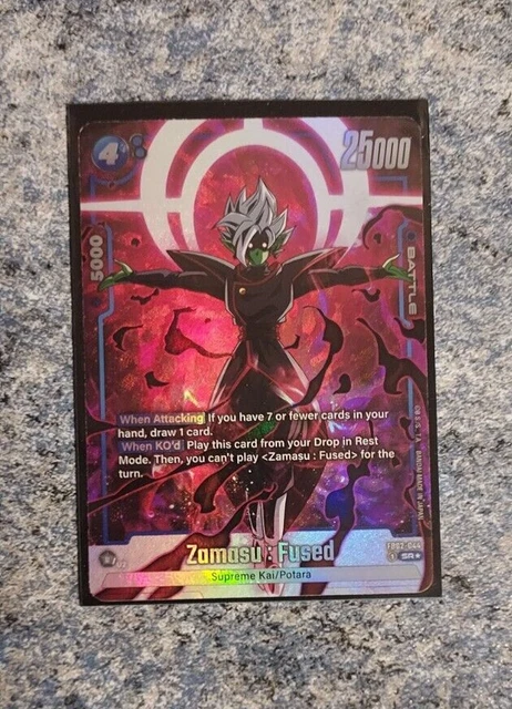 DRAGON BALL FUSION World Zamasu Fused (Alt art) FB02-044 EN EUR 50,00 ...