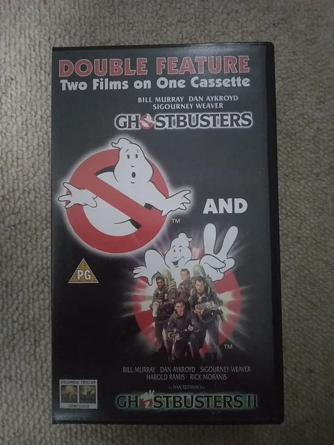 GHOSTBUSTERS 1 AND 2 Vhs Bill Murry Dan Aykroyd Sigourney Weaver £5.00 ...