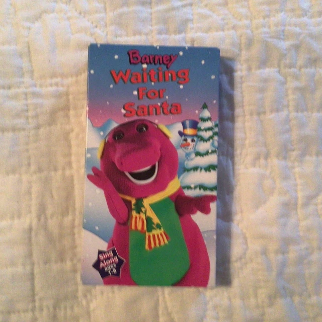BARNEY: WAITING FOR Santa (VHS Tape, 1991) $11.70 - PicClick CA