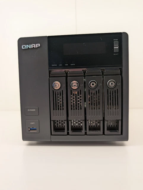 QNAP TS-459 PRO II Network Attached Storage NAS Diskless TESTED $371.27 ...