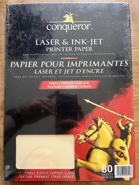 CONQUERER CREAM CERTIFICATE Printer Paper 100gsm 80 Sheets - New ...