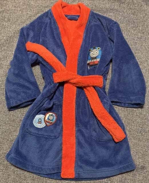 Marks And Spencers Thomas The Tank Engine Dressing Gown Age 3 To 4 Years