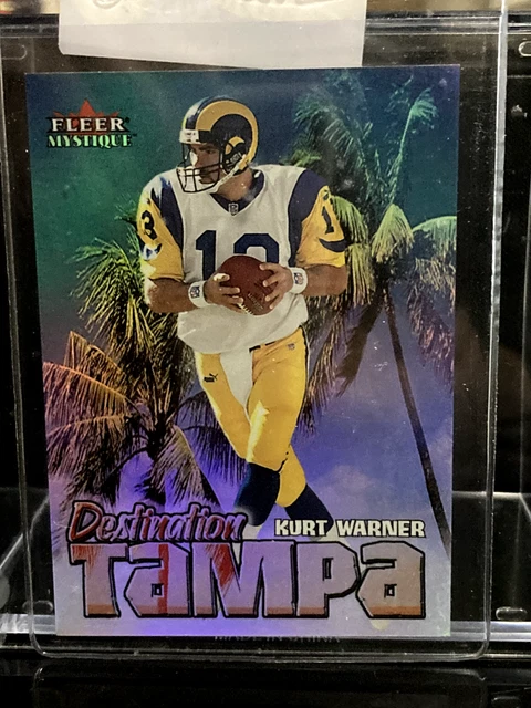 INSERT TAMPON KURT Warner 2000 Fleer Mystique Destination #1 NFL St ...