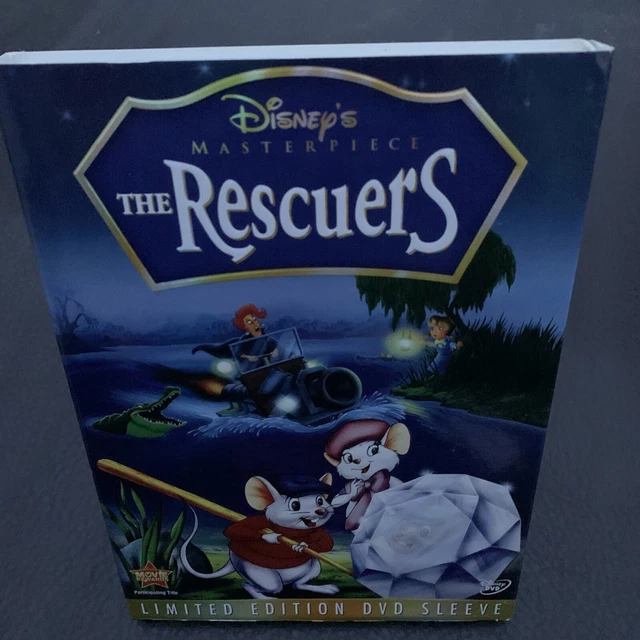 DISNEYS MASTERPIECE THE Rescuers (DVD, 2003) Limited Edition DVD Sleeve ...
