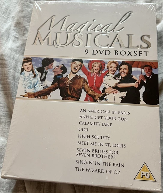 MAGICAL MUSICALS DVD Collection 9 Disc Oop Rare Gigi Wizard Of Oz Gene ...