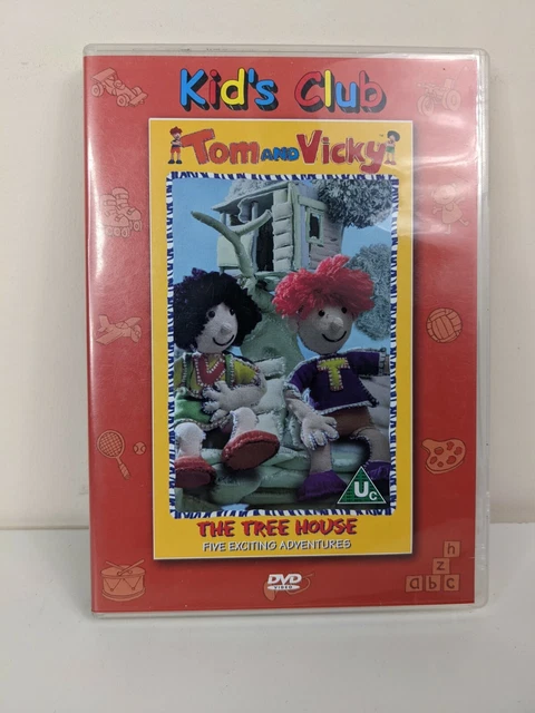 RARE TOM AND Vicky Dvd The Tree House VGC Uk Seller Kids Cinema Club ...