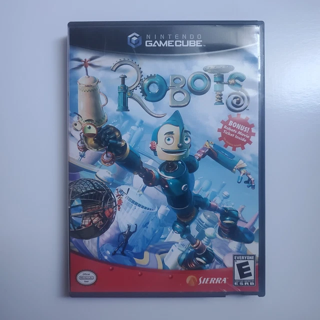 ROBOTS (NINTENDO GAMECUBE, 2005) First Print No Movie Ticket $23.10 ...