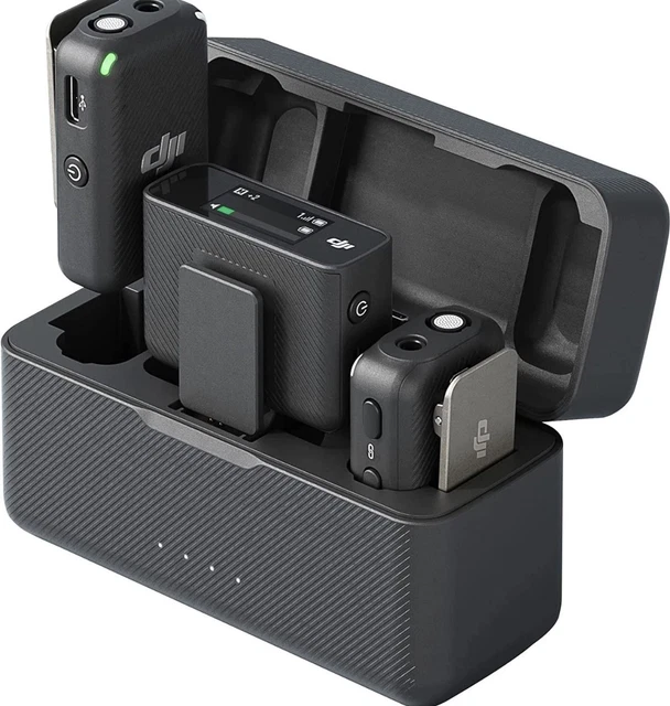 DJI MIC MINI Wireless Microphone - 2 Transmitters, 1 Receiver ...