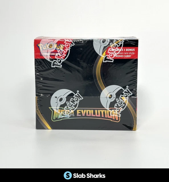 POKEMON TCG MEGA Evolution Sealed Booster Box Enhanced With Topper $361 ...