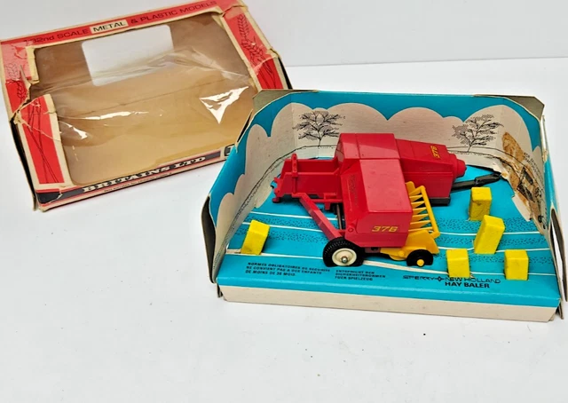 VINTAGE BRITAIN'S FARMING 9556 New Holland 376 Hay Baler 1 : 32 Scale ...