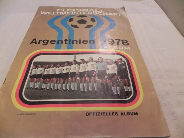 **fussball Sammelalbum Argentinien 1978 Weltmeisterschaft Americana