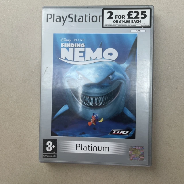 FINDING NEMO PLAYSTATION 2 PS2 Platinum Game & Manual £4.90 - PicClick UK