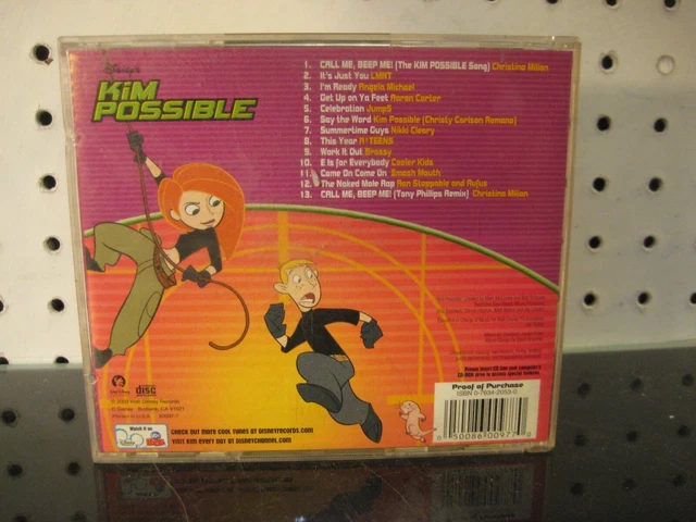 DISNEY'S KIM POSSIBLE TV Series Soundtrack CD £7.57 - PicClick UK
