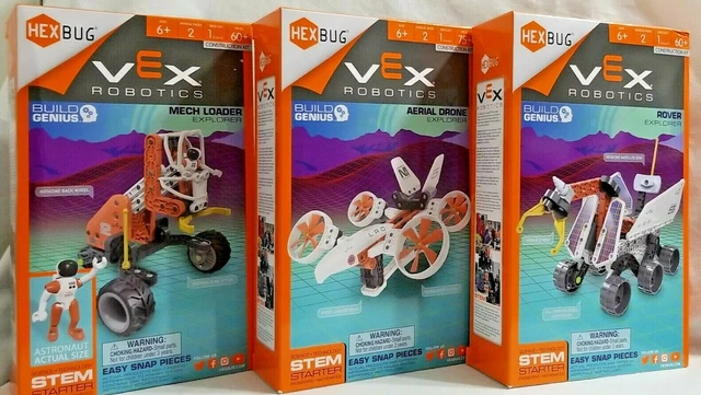 HEX BUG VEX Robotics Explorer STEM Construction Kit Bundle 3pack EUR 40 ...