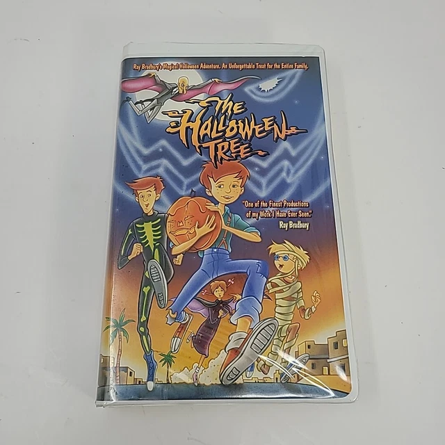 VINTAGE THE HALLOWEEN Tree VHS Tape Clamshell Ray Bradbury Hanna ...