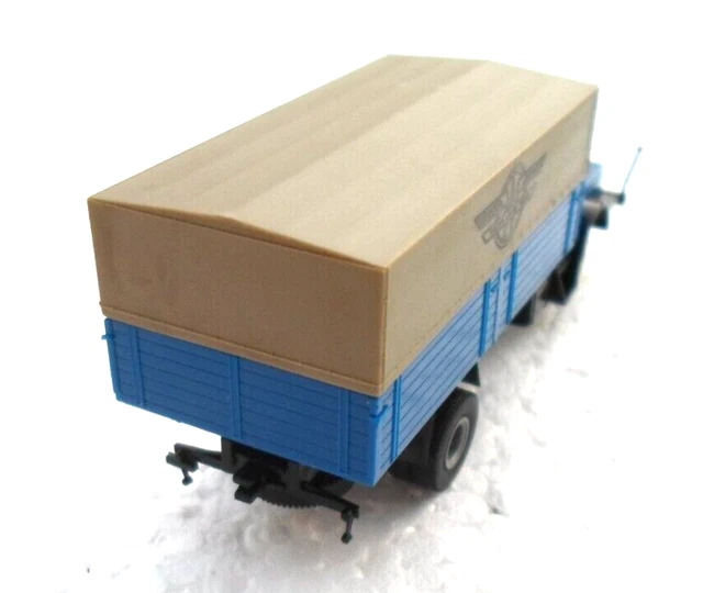 H0 BREKINA Lkw IFA H6 VEB Kfz-Werk Ernst Grube blau M 1:87 Modellbau ...