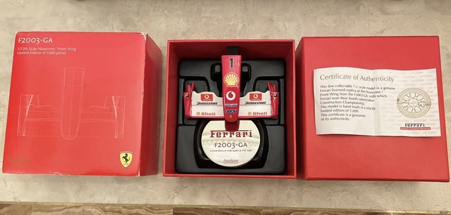 MICHAEL SCHUMACHER AMALGAM Ferrari Marlboro Nose Cone F1 F2003 GA World ...