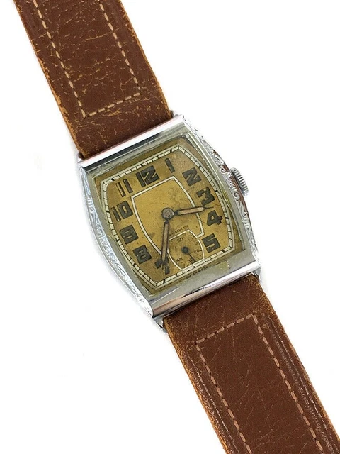 VINTAGE 1940S SWISS MADE MENS MANUAL WIND 15 JEWEL JEWELEX BY ERA WATCH ...
