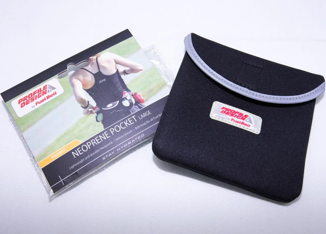 PROFILE DESIGN BY Fuelbelt Large Neoprene Pocket Fit Fuel Belt ...