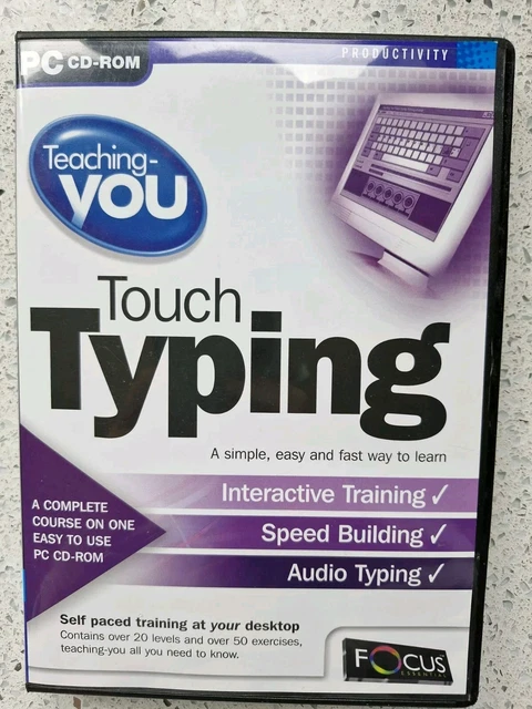TEACHING-YOU TOUCH TYPING (2002) - Windows PC - CD-ROM £2.99 - PicClick UK