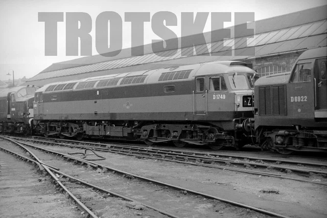 35MM NEGATIVE BR British Railway Diesel Loco Class 47 D1749 Worcester 1964 £3.99 - PicClick UK