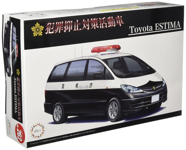 FUJIMI 1/24 INCH Up Series No.262 Toyota Estima Police Car Model Kit ID262 NEU EUR 85,19 ...