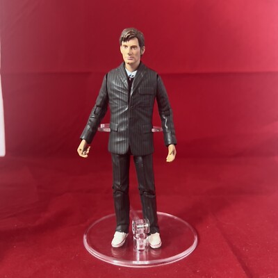 DOCTOR WHO 10TH Dr. (David Tennant) Action Figure | Bruised / Pinstripe ...