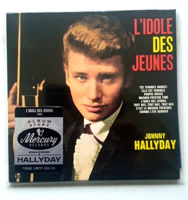 JOHNNY HALLYDAY - L'Idole des Jeunes - Album CD - Neuf sous blister ...