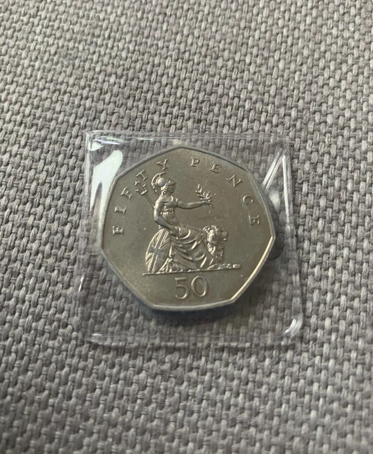 1997 50P BRITANNIA Large Fifty Pence Coin Uncirculated £11.85 - PicClick UK