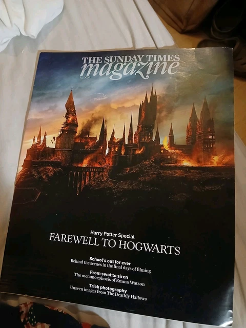 SUNDAY TIMES HARRY Potter Emma Watson Hogwarts Tom Felton Dealthy ...