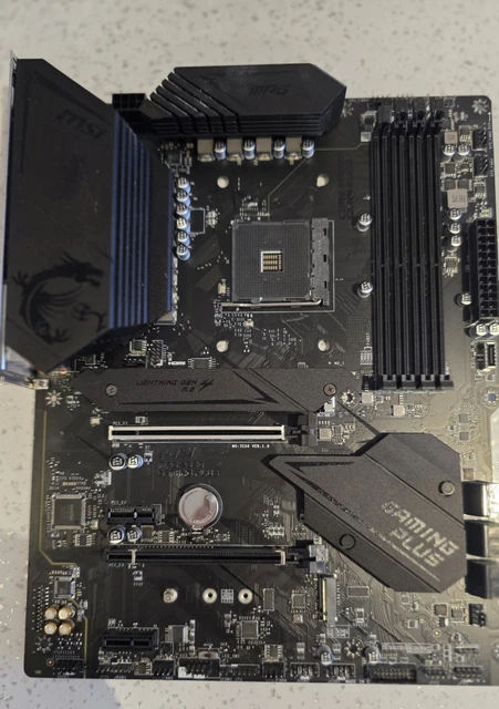 MSI MPG B550 Gaming Plus ATX Motherboard AMD Ryzen Socket AM4 £61.54 ...