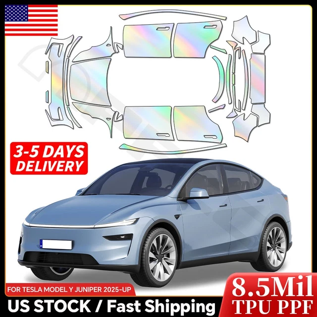 FOR TESLA MODEL Y Juniper 2025 Full Car Precut Kit Paint Protection ...