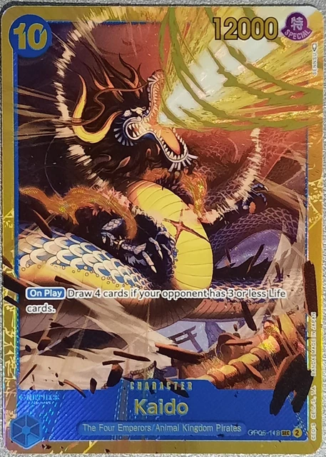 ONE PIECE CARD Game Kaido OP05-118 SEC English Awakening of the New Era ...