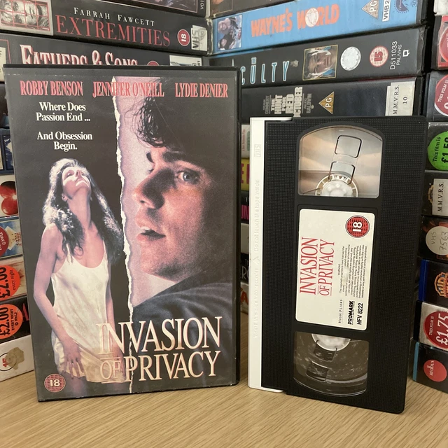 INVASION OF PRIVACY - Big Box Ex-rental VHS - High Fliers Video £0.99 ...